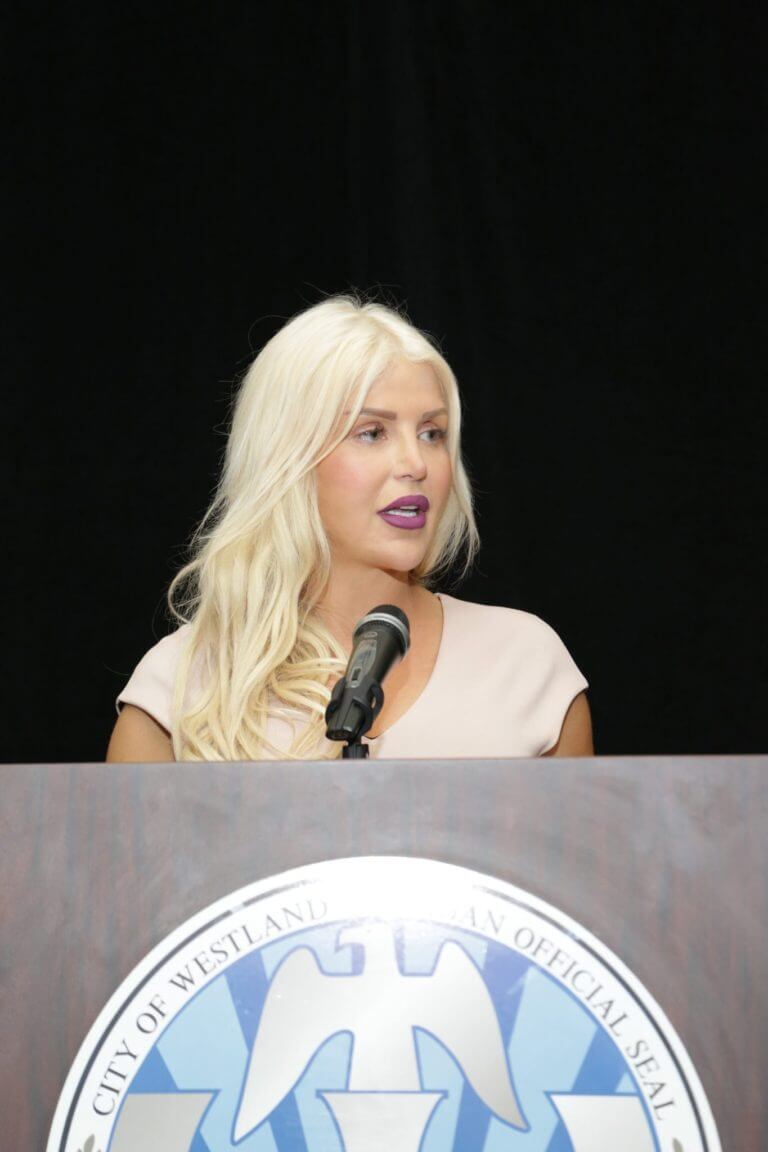 Kayrouz keynotes welcome speech for new U.S. citizens at Federal ...