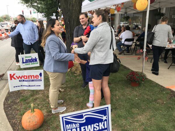 Democratic faithful rally - Suburban Chicagoland