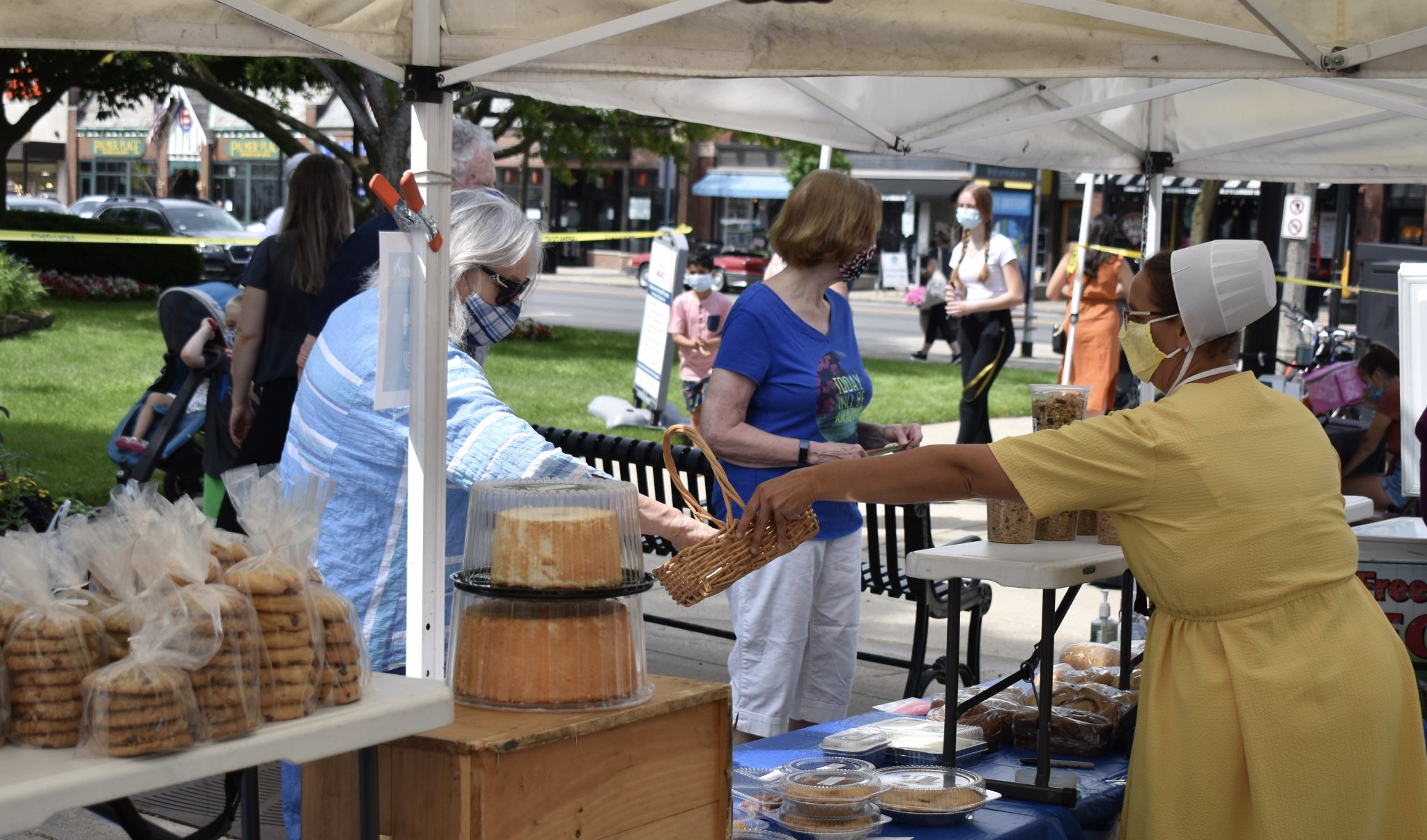 Safe farmers market - Suburban Chicagoland