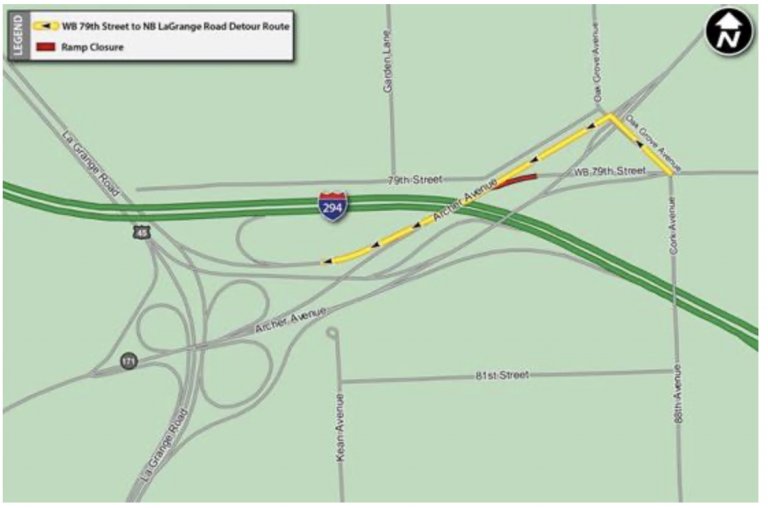 Construction on I-294 will cause delays - Suburban Chicagoland