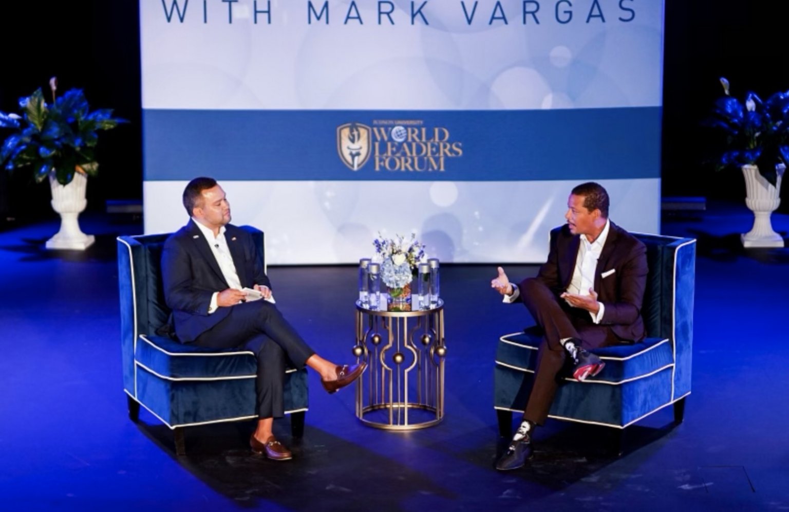 Terrence Howard Was the Featured Guest for Conversations with Mark ...