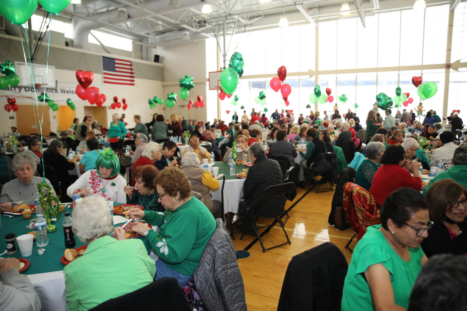 The Town of Cicero Senior Center hosted the annual Hearts & Shamrocks ...