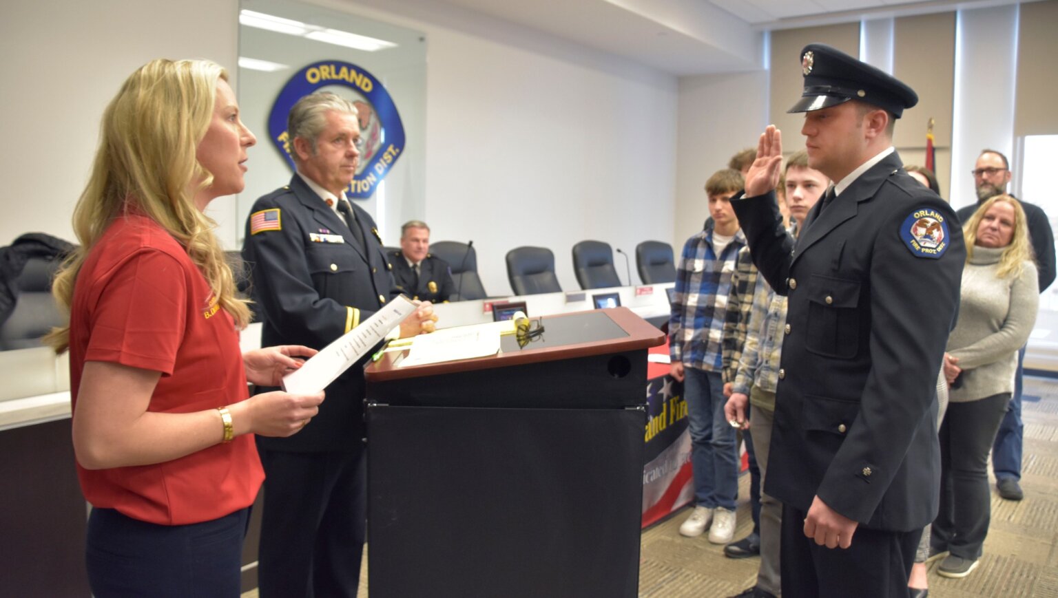Beth Damas Kaspar administered The Engineer Oath of Office - Suburban ...