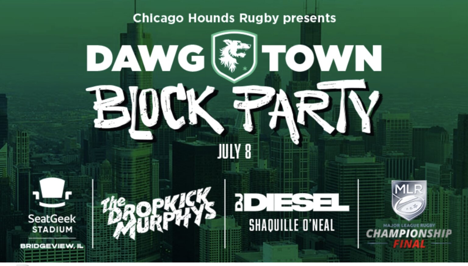 Chicago Hounds rugby announce plans for Dawg Town block party ...