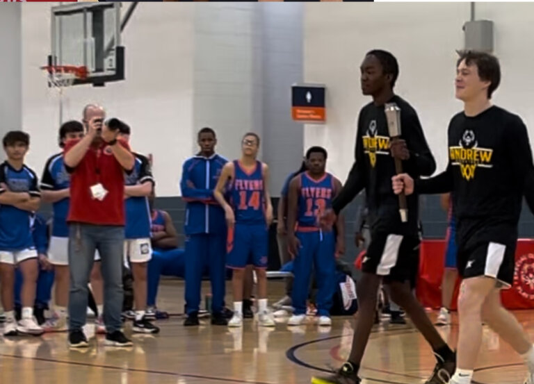 Victor J. Andrew High School. T-Bolt seniors Scott Oftedahl and Montrell Sippel - Suburban ...