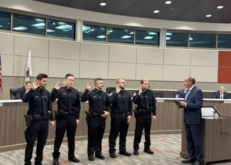 Village of Frankfort welcomes five new Police Officers - Suburban Chicagoland