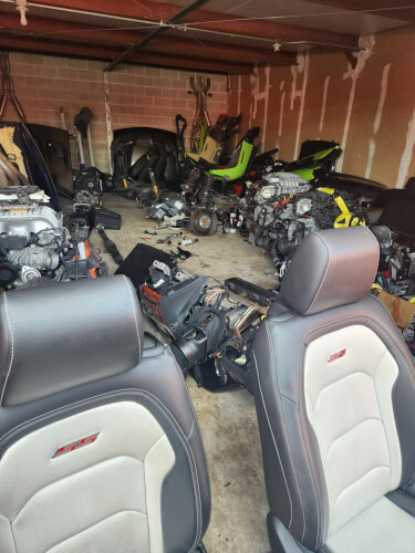 stolen engine parts Bridgeview June 30 2025 - Suburban Chicagoland